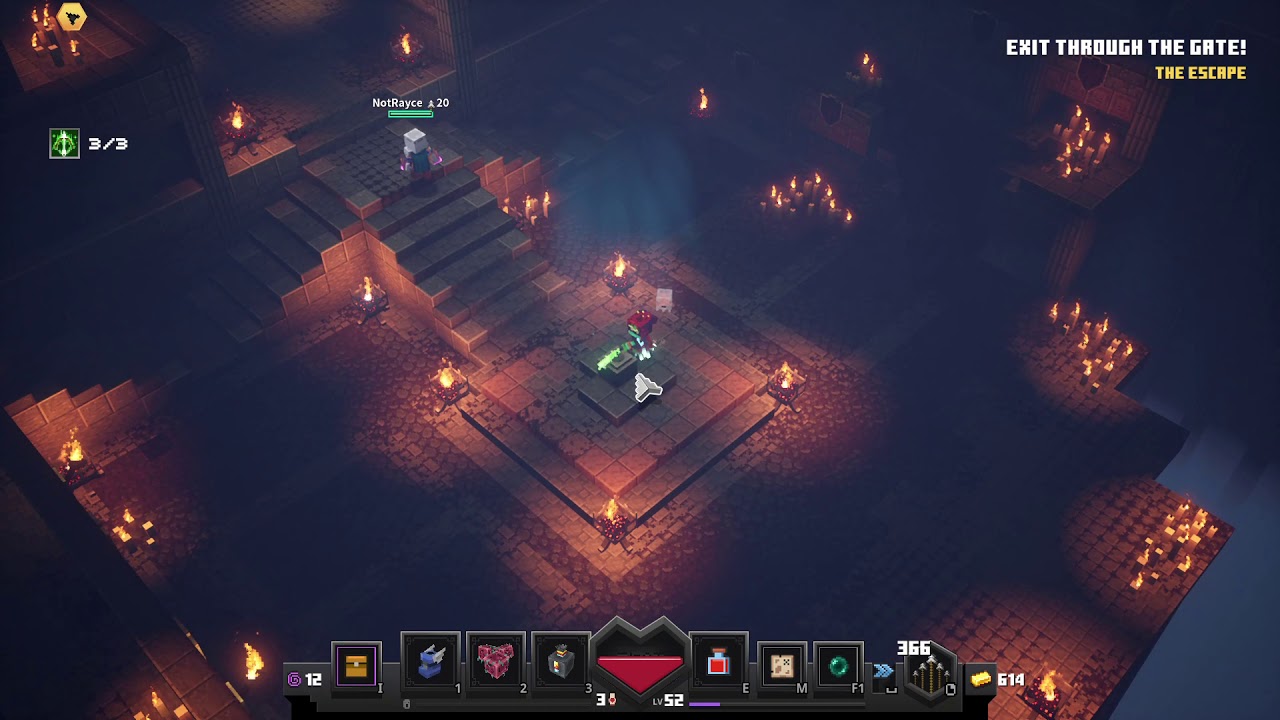 Minecraft Dungeons Ancient Hunts | Ancient Terror - YouTube