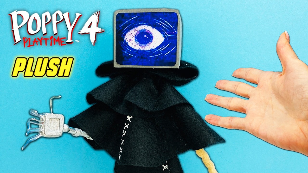 DIY Making THE DOCTOR / Harley Sawyer plush Toy Poppy Playtime Chapter ...