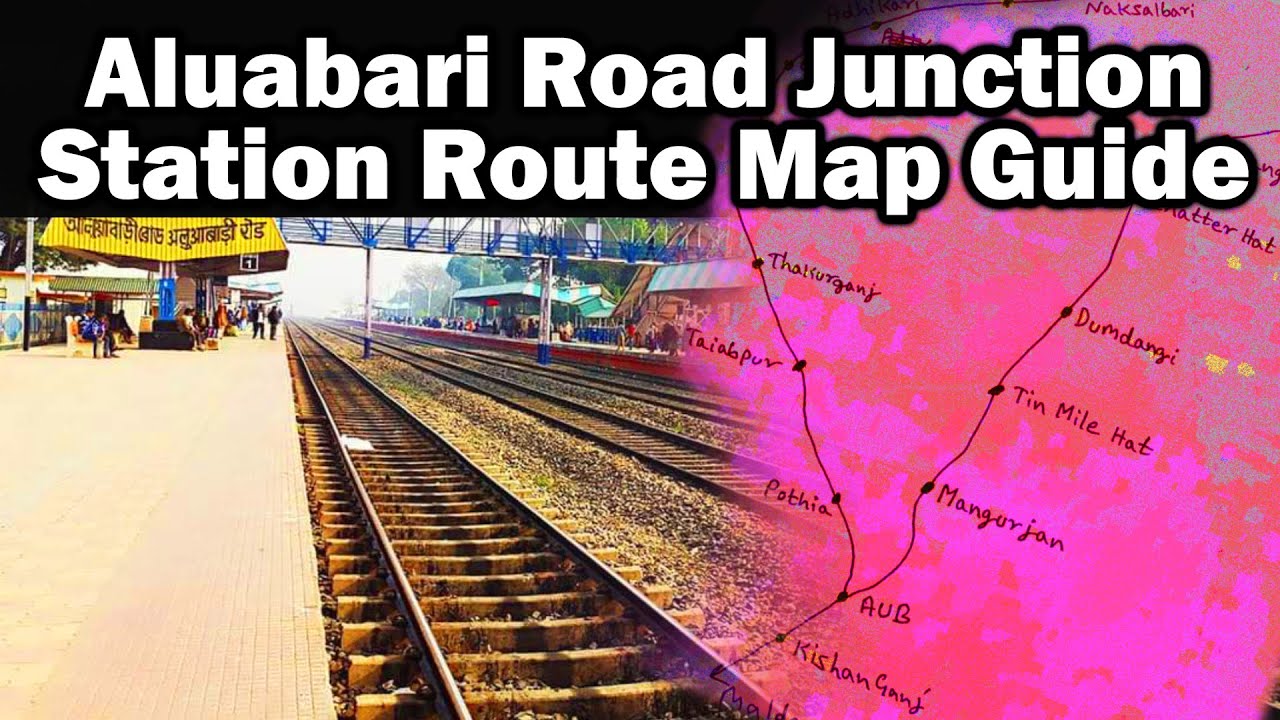 Aluabari Road Junction Route Map | Trains passing between Aluabari Road ...