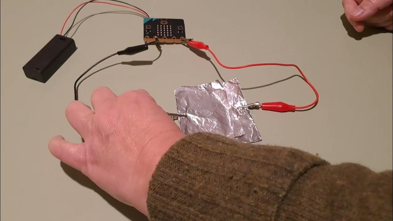 microbit alarm - YouTube