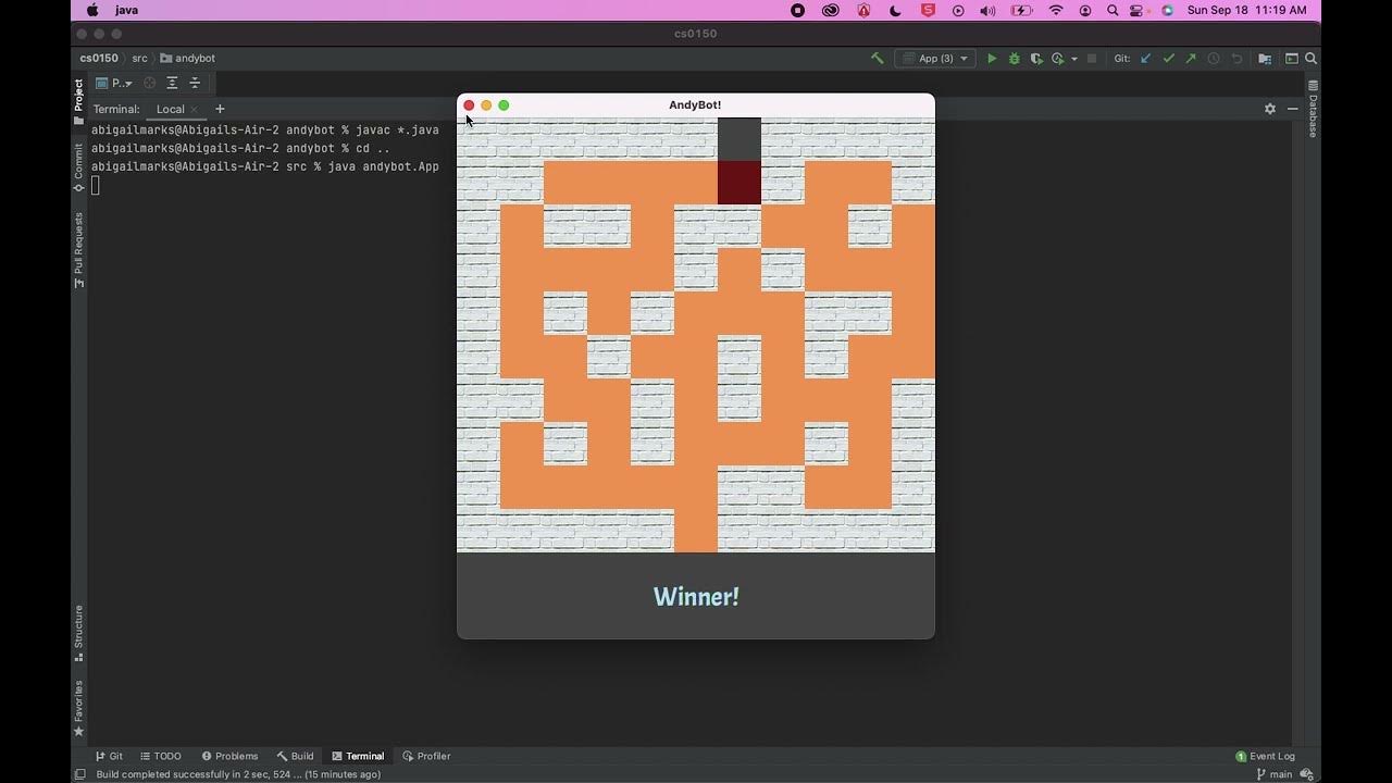 AndyBot Demo - YouTube