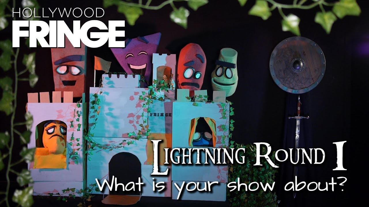Lightning Round #1 - "What is your show about?" - YouTube