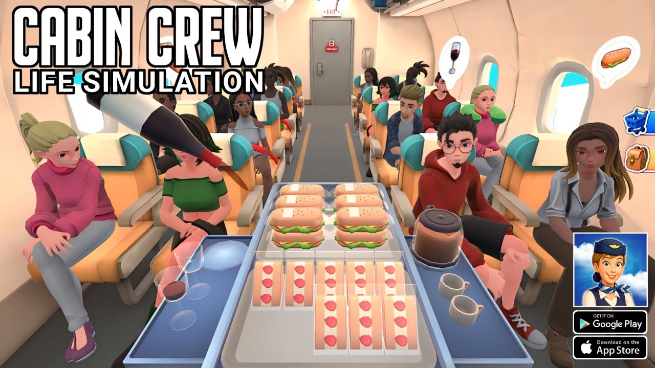 Cabin Crew Life Simulation (Early Access) Android Gameplay - YouTube