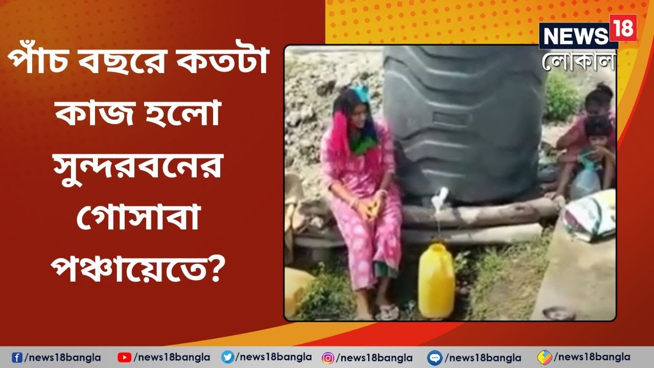 West Bengal News: পাঁচ বছরে কতটা কাজ হল Sundarban -র Gosaba Panchayat ...