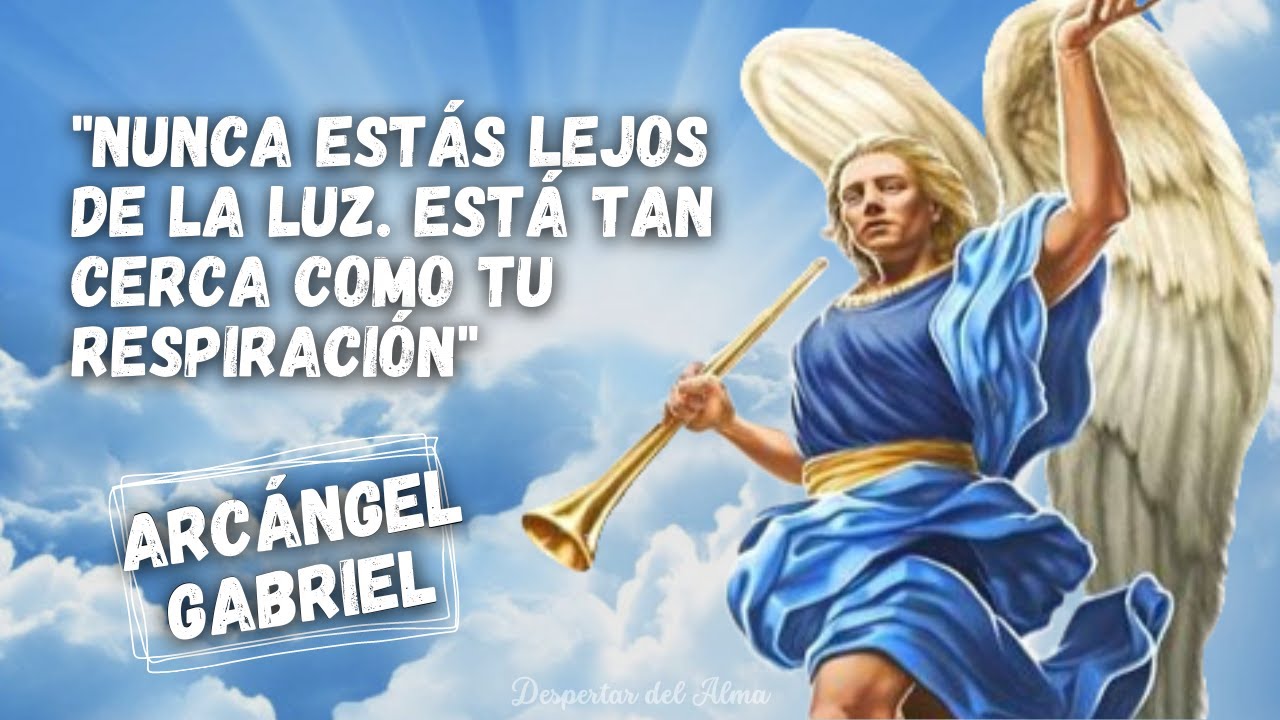 MENSAJE del ARCÁNGEL GABRIEL | canalizado por Shanta Gabriel - YouTube