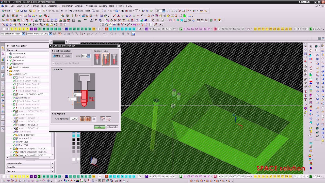 Create Bolt Pocket v14 07 02 - YouTube