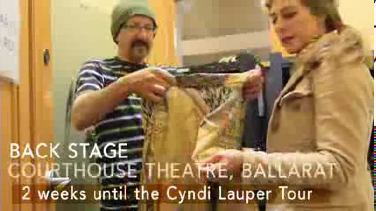 Max Sharam: Week #2: Two weeks until the CYNDI LAUPER Tour. - YouTube