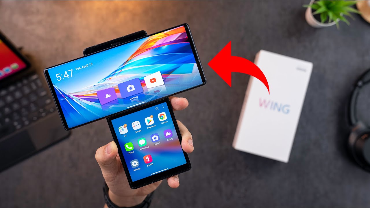 HP macam apa ini... - UNBOXING LG WING!!! - YouTube