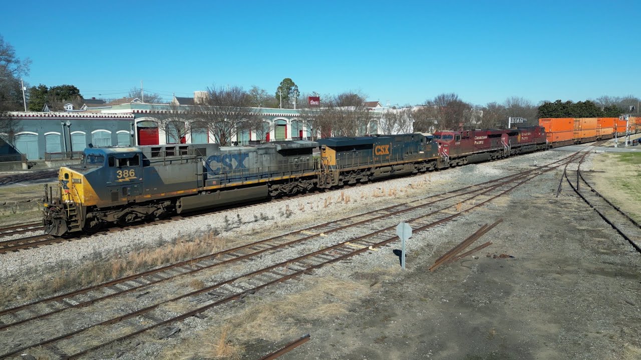 Canadian Pacific Foreign Power || Spirit of Cincinnati Surprise Visit ...