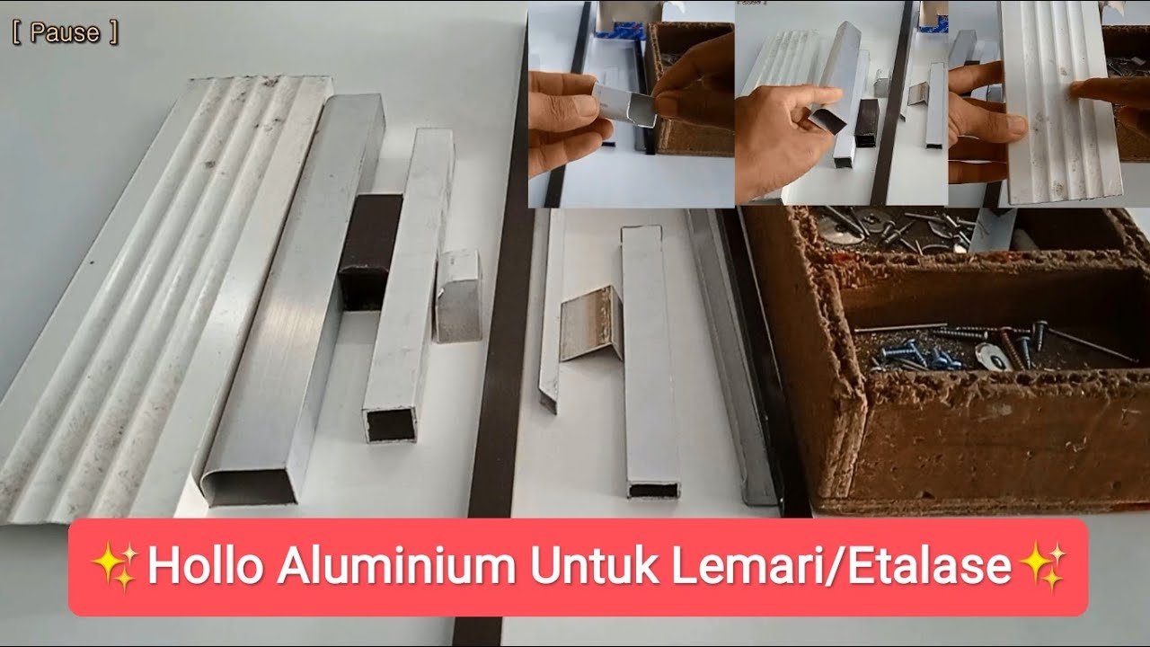 NAMA BAHAN ALUMINIUM UNTUK LEMARI/ETALASE, UKURAN, FUNGSI DAN ...