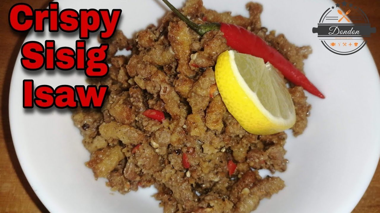 Crispy Sisig Isaw - YouTube