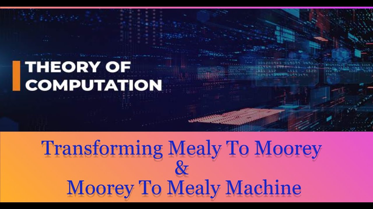 Mealy to Moore Machine Conversion | Step-by-Step Guide - YouTube