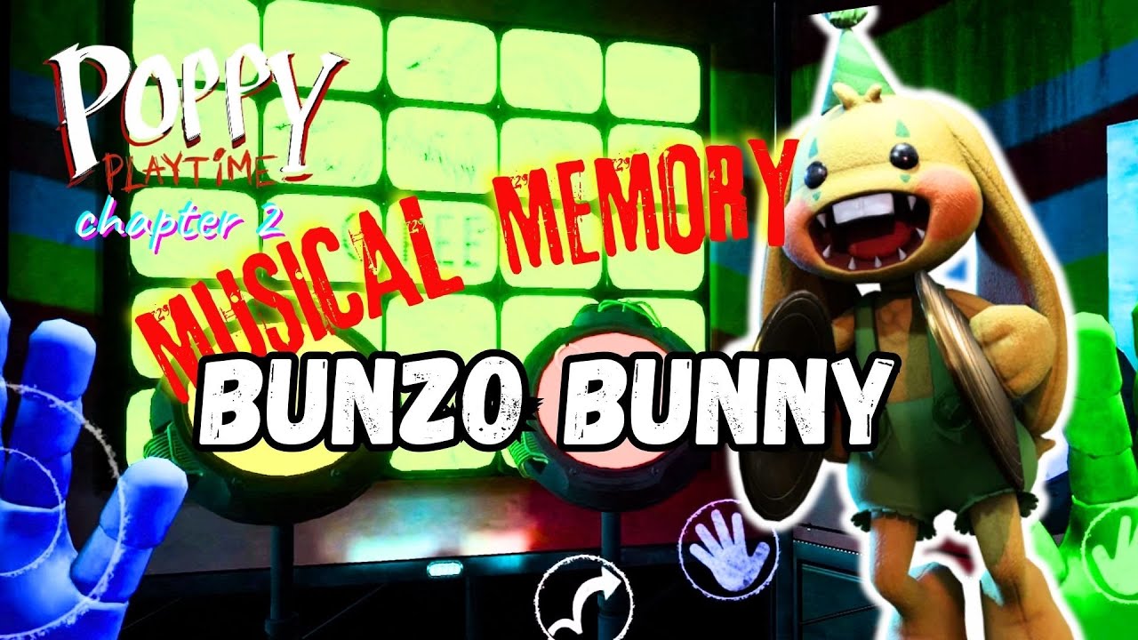 Poppy PlayTime chapter 2 Musical Memory : Bunzo Bunny#poppyplaytime # ...