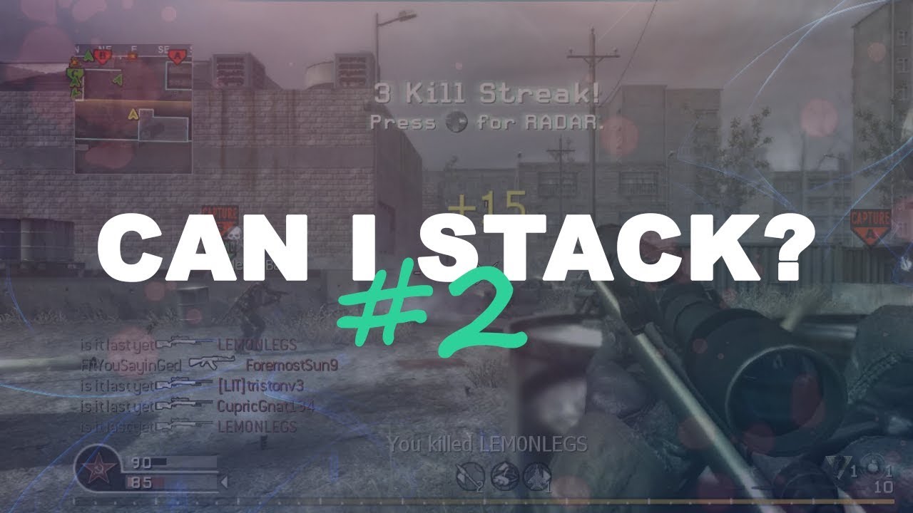 Can I Stack? #2 [Cod4 Highlights] - YouTube