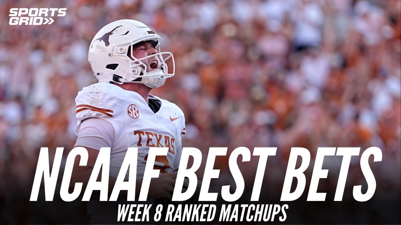 NCAAF Best Bets: College Football Week 8 Predictions and Analysis - YouTube