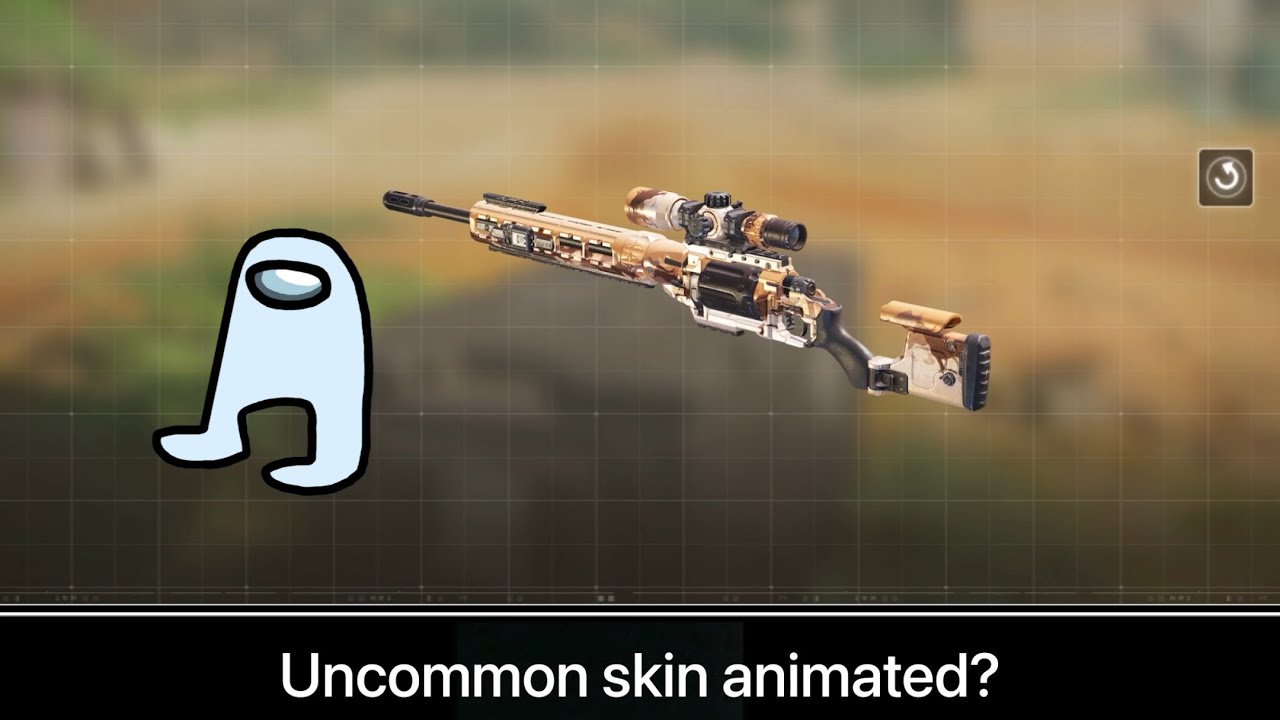 An uncommon animated skin! What? | New codm feature - YouTube