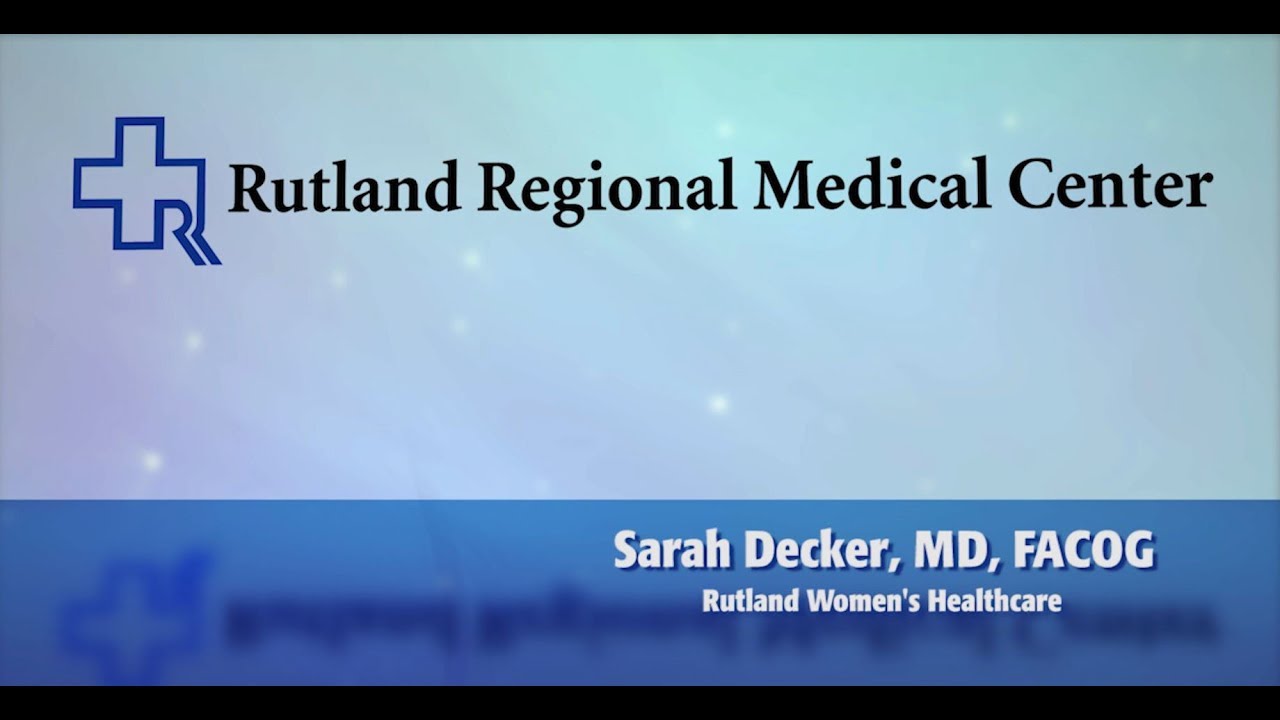 Personal Story - Dr. Sarah Decker - YouTube