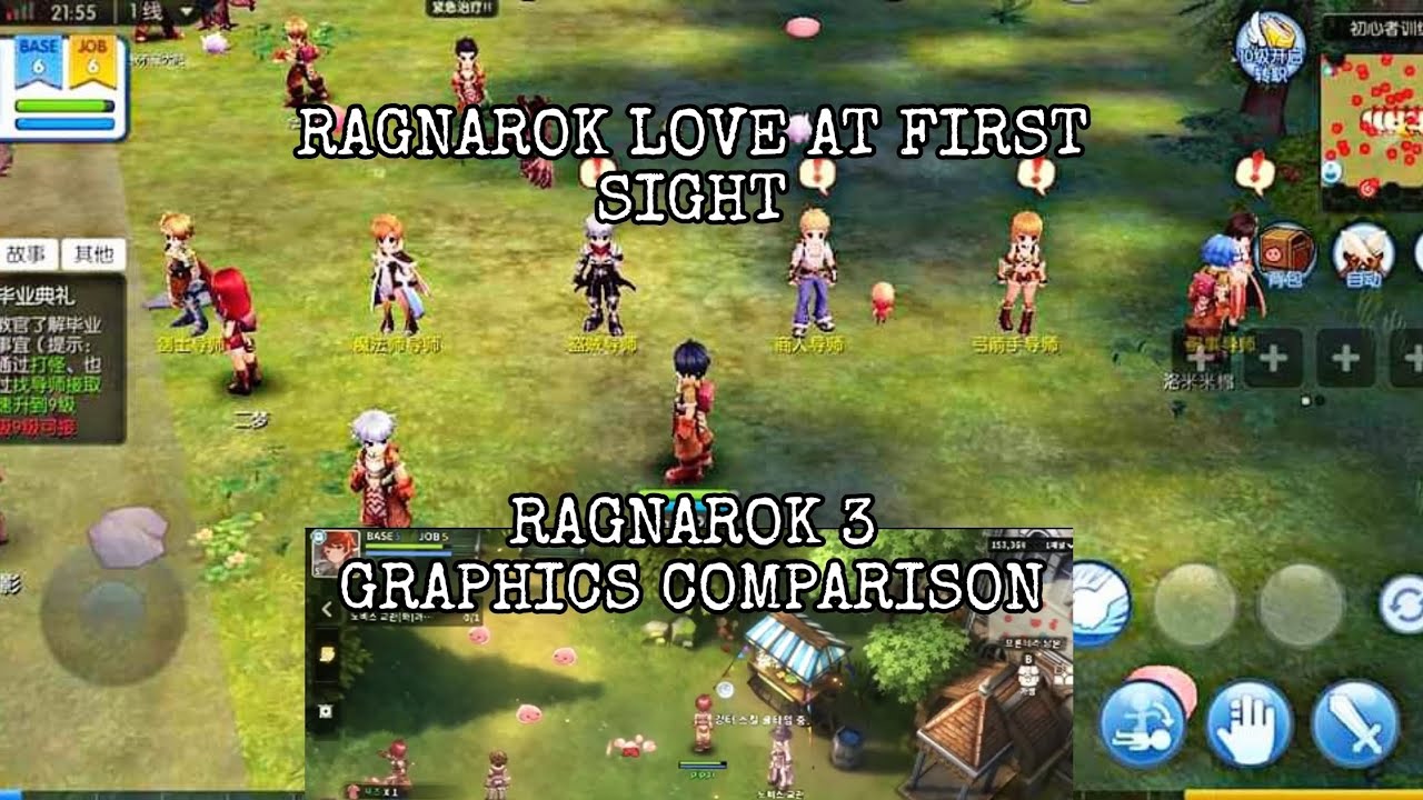 RAGNAROK LOVE AT FIRST SIGHT VS RAGNAROK 3 COMPARISON - YouTube