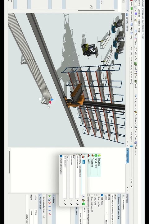Short 5 | How To Load Rack Using ASRS Based on Type | Rack Loading Process | Flexsim | BE AWARE ...