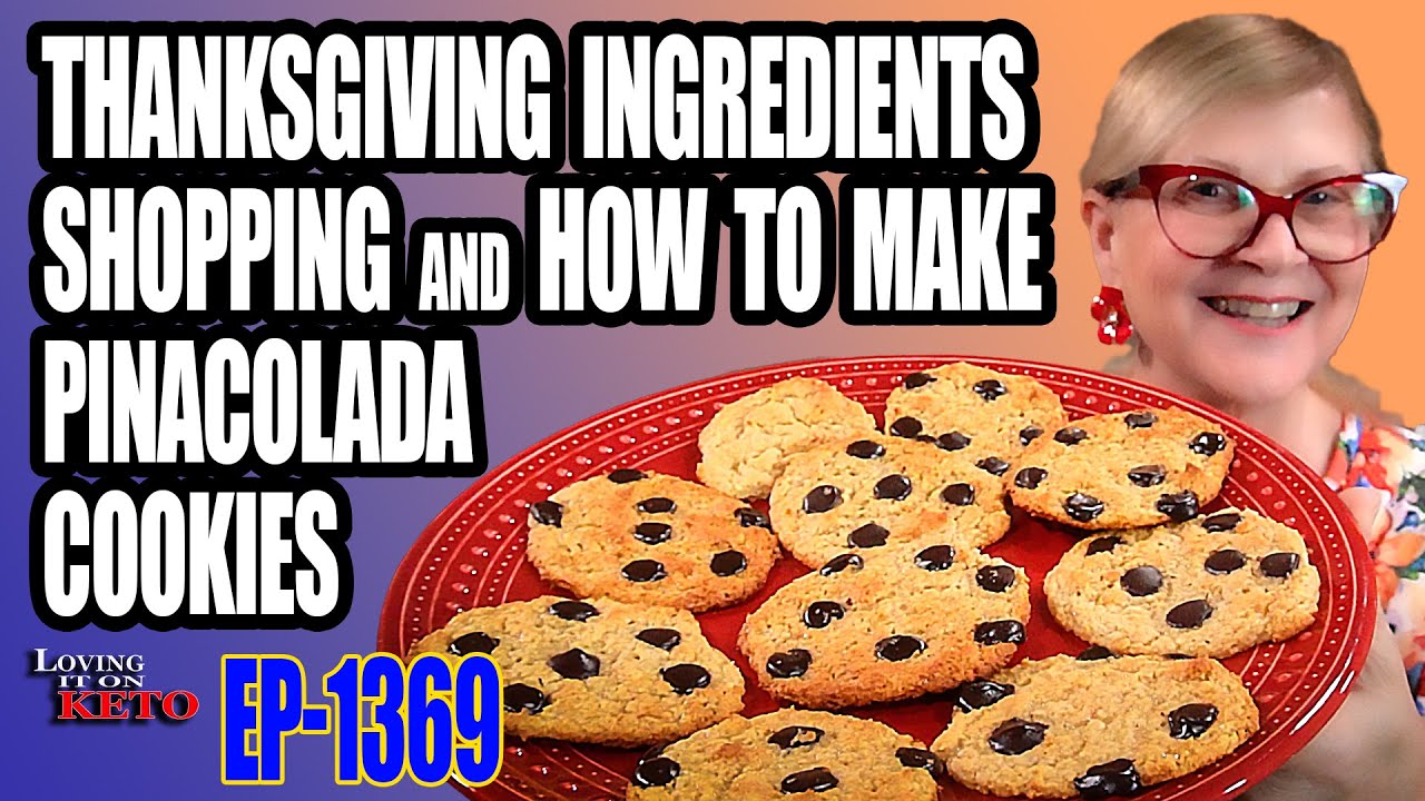 THANKSGIVING INGREDIENTS SHOPPING and HOW TO MAKE PINACOLADA COOKIES # ...