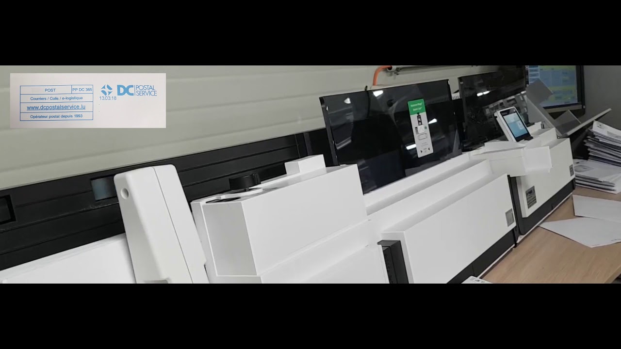 New Franking Machine - DC POSTAL - YouTube