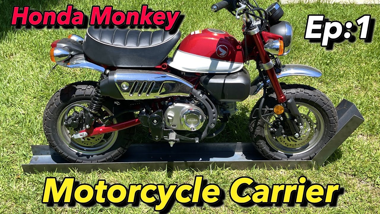Front Mounted Motorcycle Carrier Episode 1 - YouTube