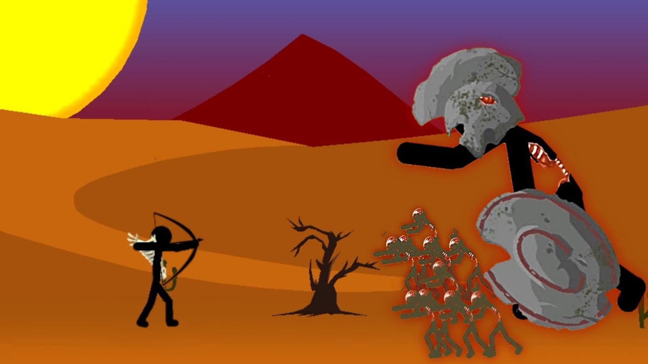 Archidon vs Giant Stone Dead and Thrower Deads Army | Stick War Legacy ...