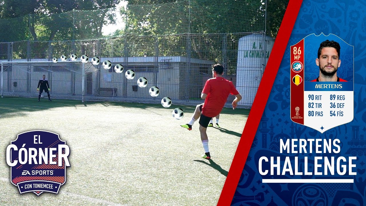 WORLD CUP MERTENS CHALLENGE CON CACHO01 Y DJMARIIO | FIFA18 - YouTube