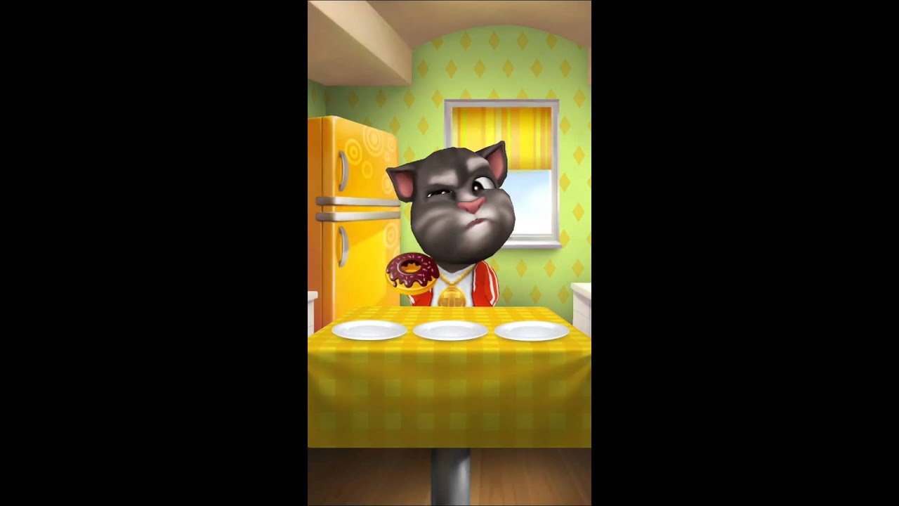 [My Talking Tom] angry 😡 - YouTube
