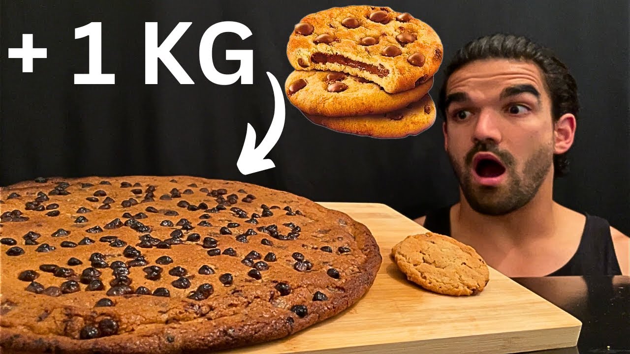 ASMR MUKBANG NUTELLA COOKIE, CHOCOLATE COOKIE, GIANT COOKIE, EATING ...