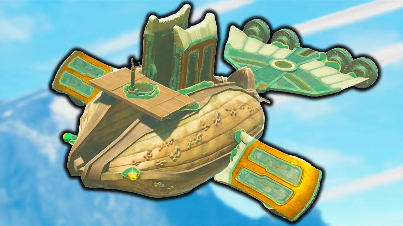 I Built the Coolest Flying Boat in Tears of the Kingdom - YouTube