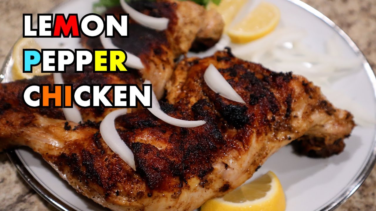 LEMON PEPPER FRIED CHICKEN | CRISPY FRIED CHICKEN | HOW TO MAKE LEMON ...