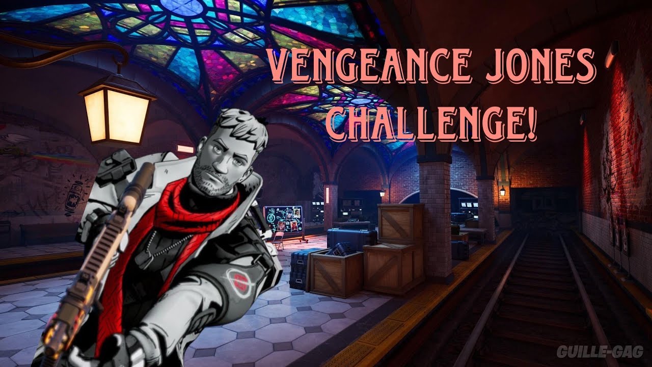 The new VENGEANCE JONES Challenge! (Fortnite) - YouTube