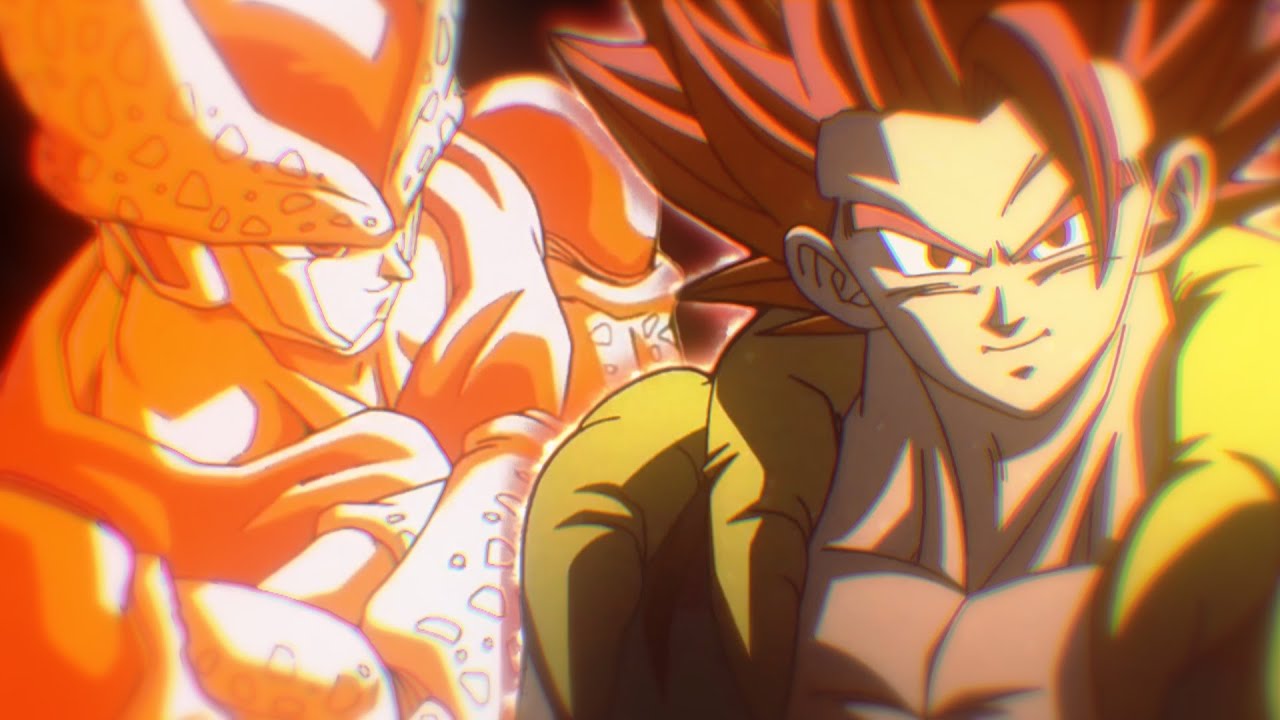 Super Saiyan God Gogeta vs SSJB Cell - YouTube
