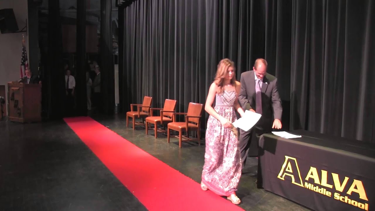 2015 Alva Middle School 8th Grade Promotion May 22, 2015 - YouTube