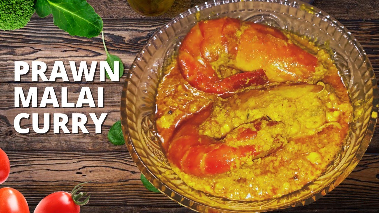 Prawn Malai Curry | Prawn Curry Recipe | Golda Chingri Recipe - YouTube