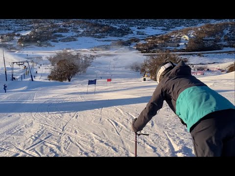 Perisher Ski Race Training - YouTube