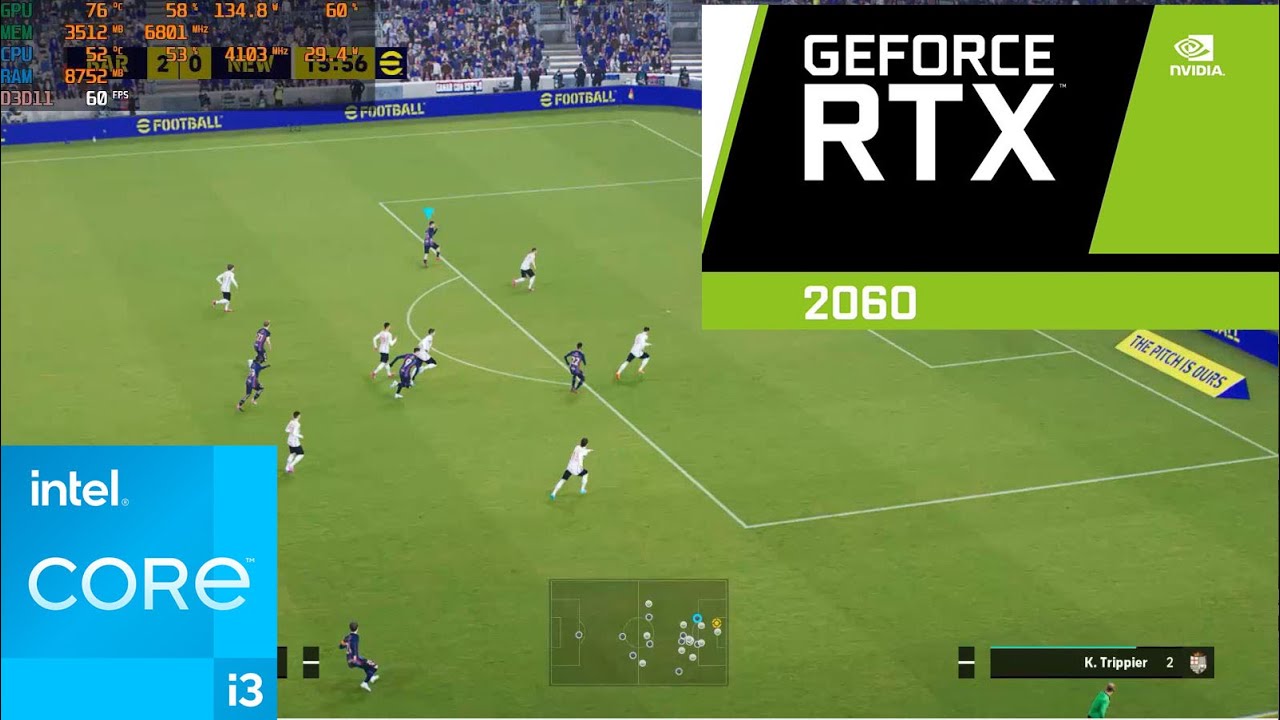 PES 2023 - RTX 2060 6GB (1080p) Gameplay - YouTube