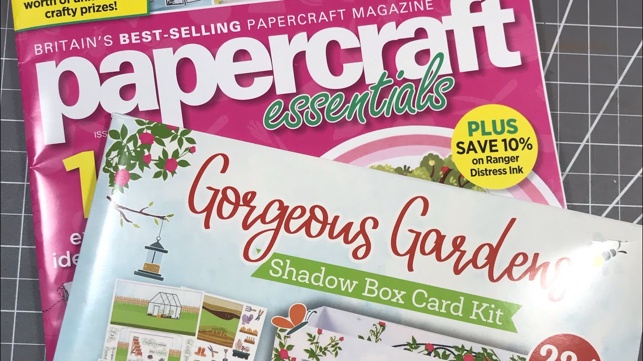 Papercraft Essentials issue 188 - Making A Box Card Using The Free Gift ...
