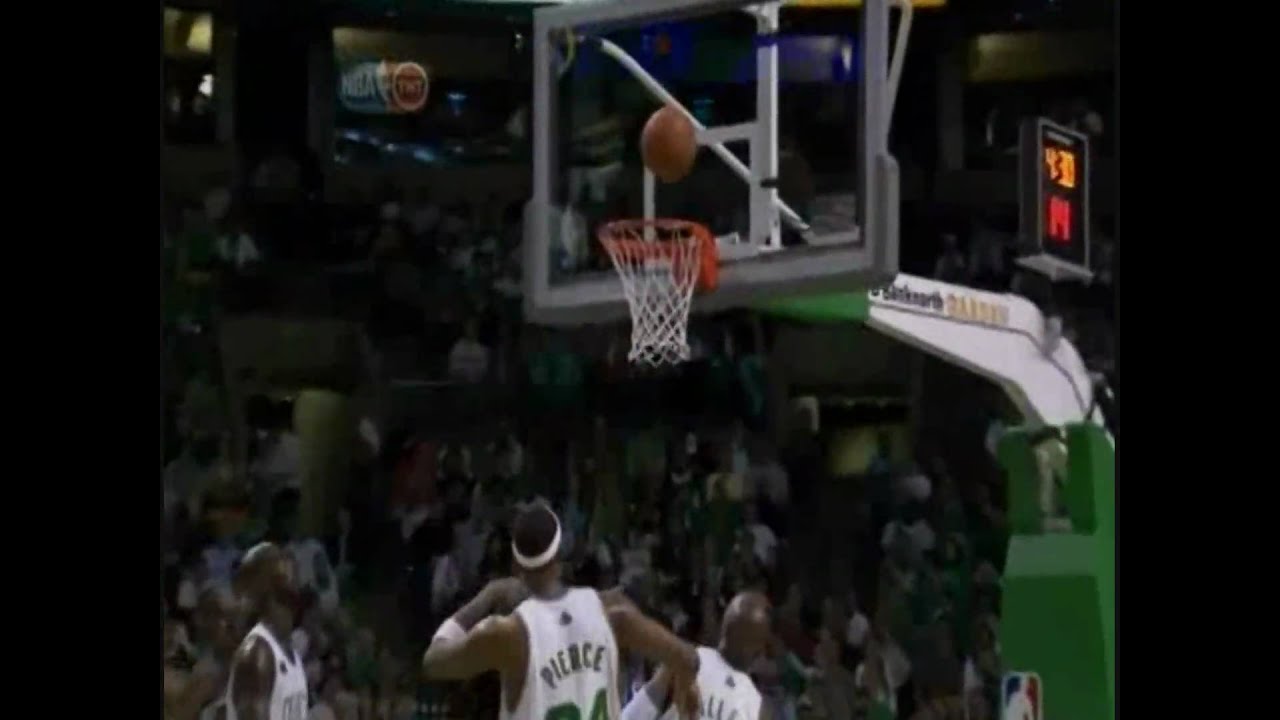 LeBron James Head Above The Rim - YouTube