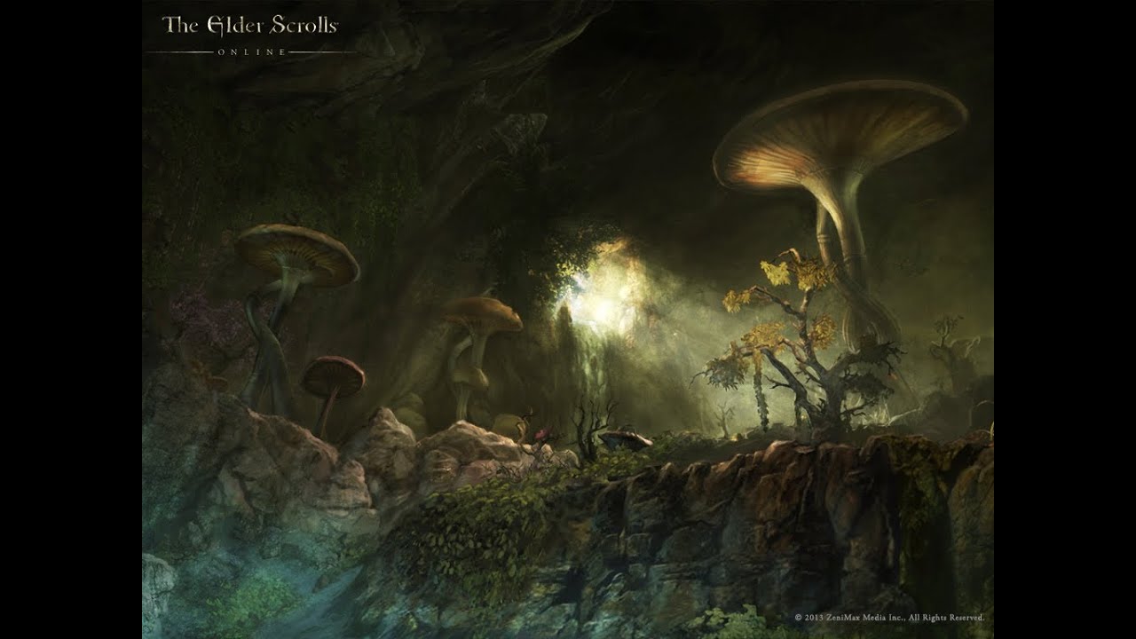 The Elder Scrolls Online (TESO) - Fungal Grotto Dungeon Gameplay - YouTube