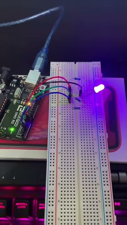 Arduino Project: Lesson 4 RGB LED - YouTube