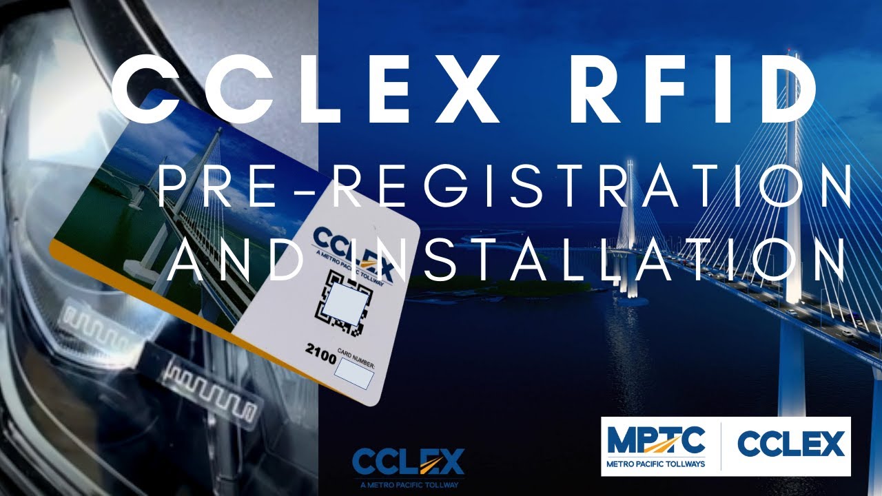 CCLEX RFID Pre-registration and Free Installation - YouTube