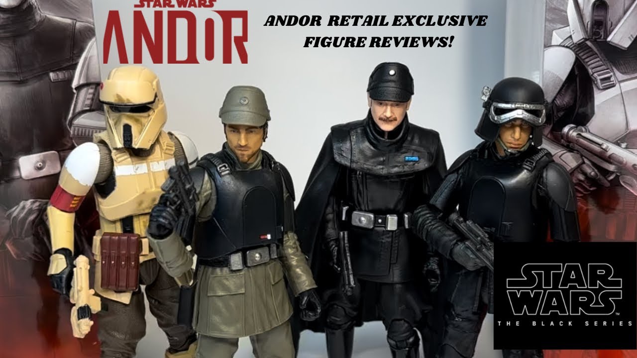 Star Wars Black Series ANDOR Retail Exclusive action figure reviews ...