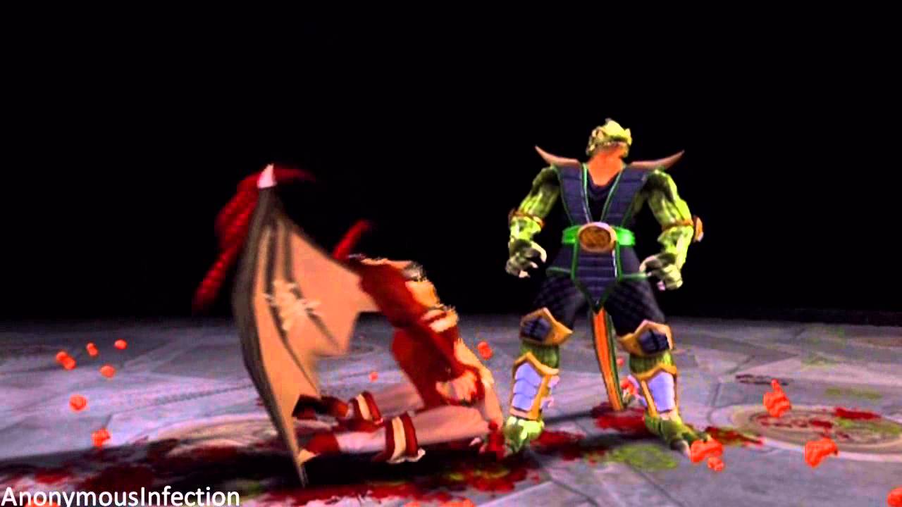 Mortal Kombat: Deadly Alliance - Reptile's Fatality - YouTube