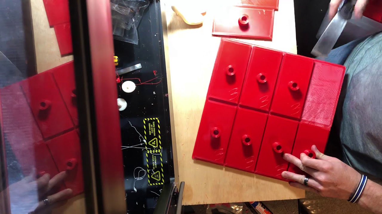 How to print with a raft with the Raise3D Pro2 - YouTube