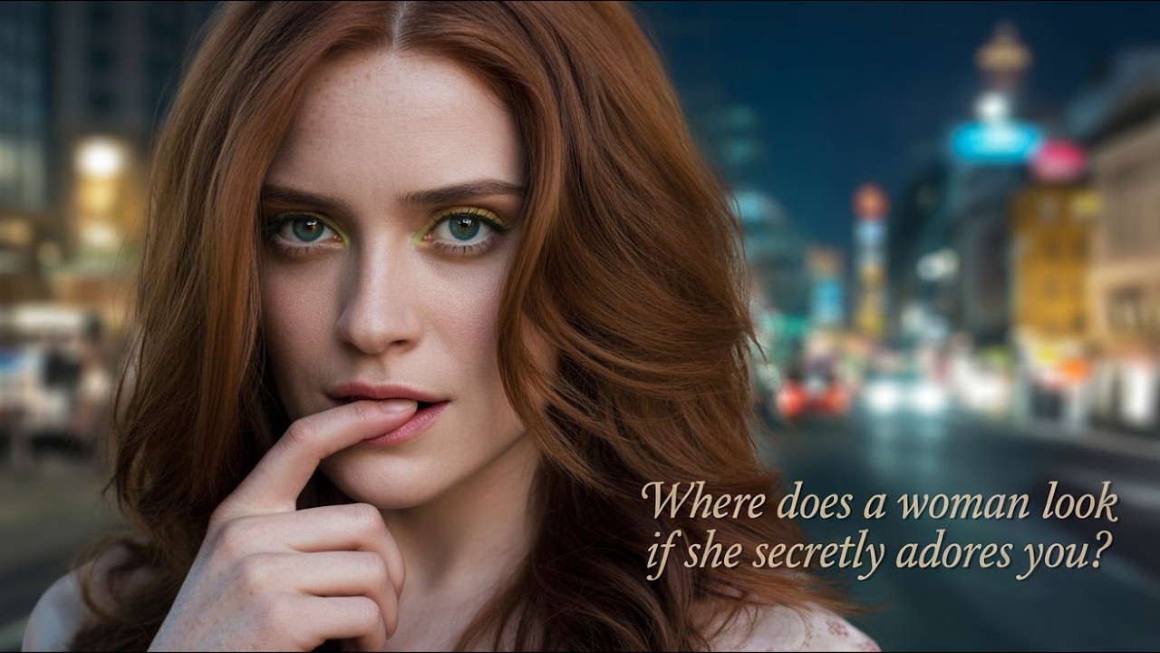 👀 Where Does a Woman Look If She Secretly Adores You? 💘 Body Language ...