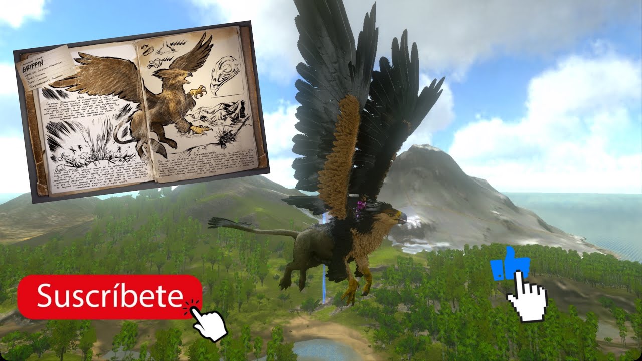 Como tamear al Grifo en ARK Mobile - YouTube