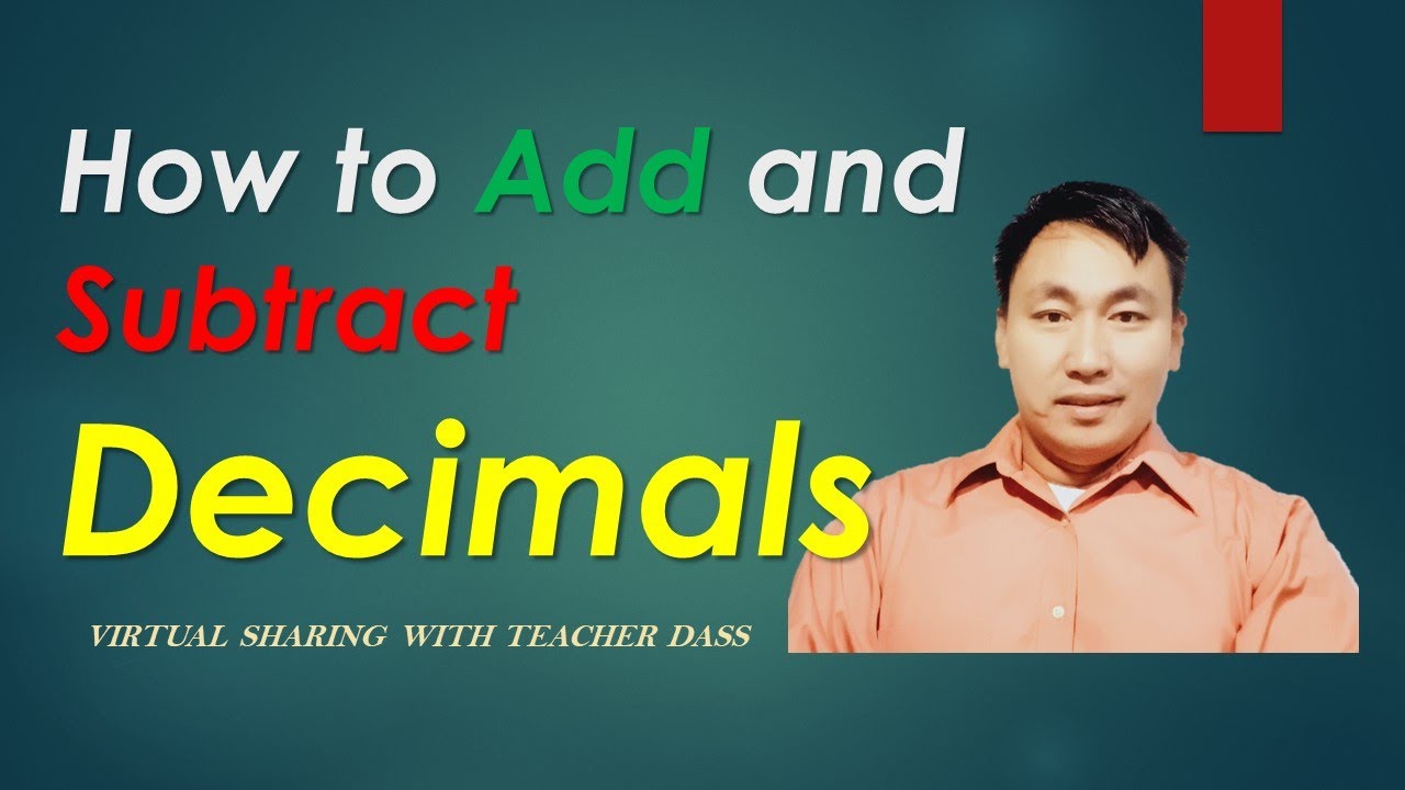 HOW TO ADD AND SUBTRACT DECIMALS YouTube how-to-add-and-subtract-decimals-youtube