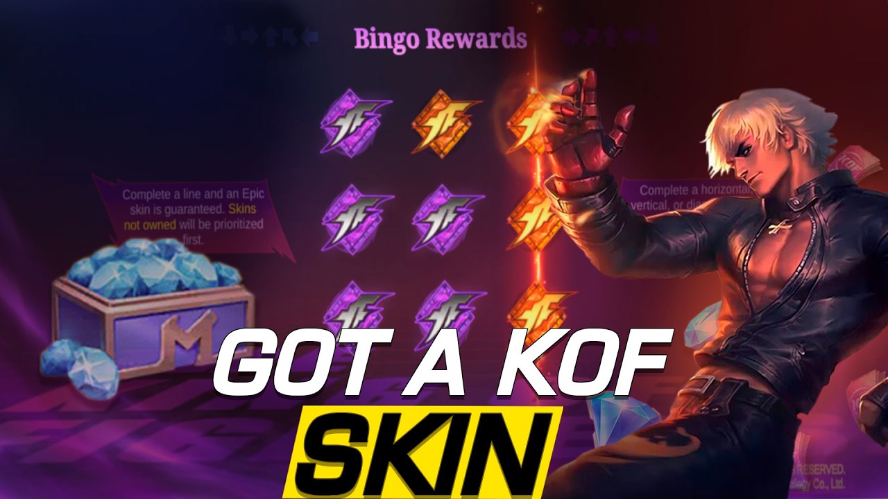 GOT A SKIN FOR TICKET | KOF MLBB 2025 - YouTube